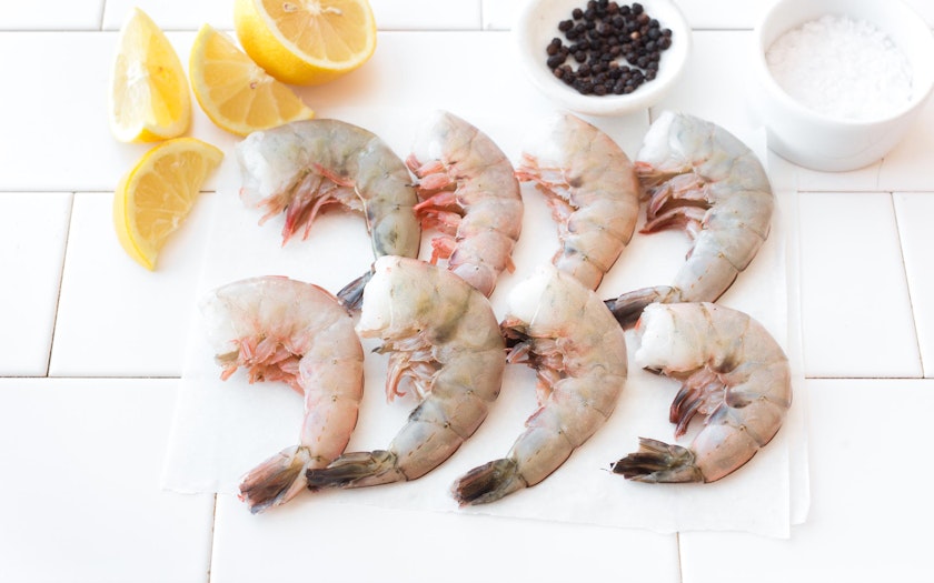 Frozen Half Pound Wild Gulf Coast Shell On Shrimp One Ocean Seafood